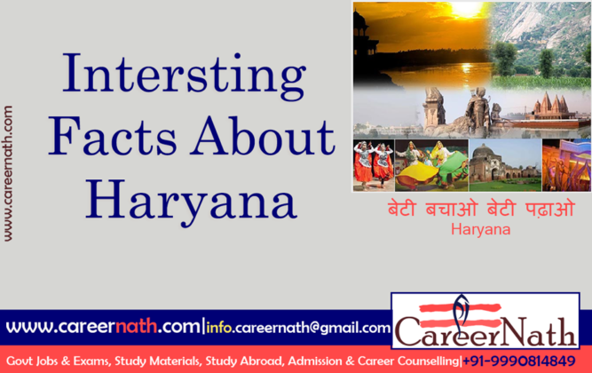 Interesting Facts About Haryana - CareerNath