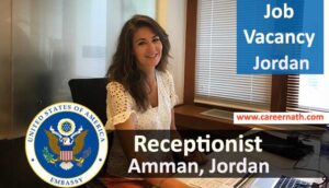 Receptionist Job Vacancy at US Embassy in Amman, Jordan - CareerNath